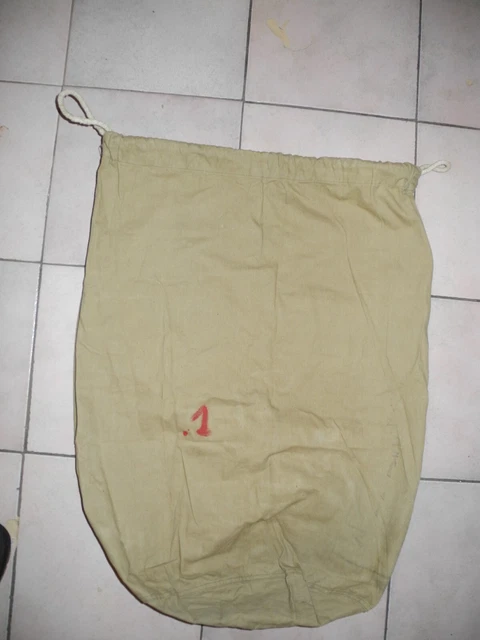 ANCIEN SAC US ww2 " barrack " avec marquage et étiquette 1943 - no ...