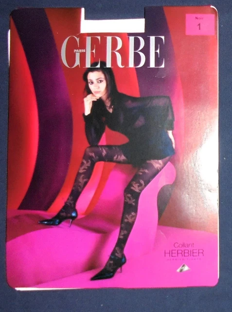 COLLANTS FANTAISIE NYLON femme «Gerbe-Fantaisie», Taille 1 ( luxe) EUR ...