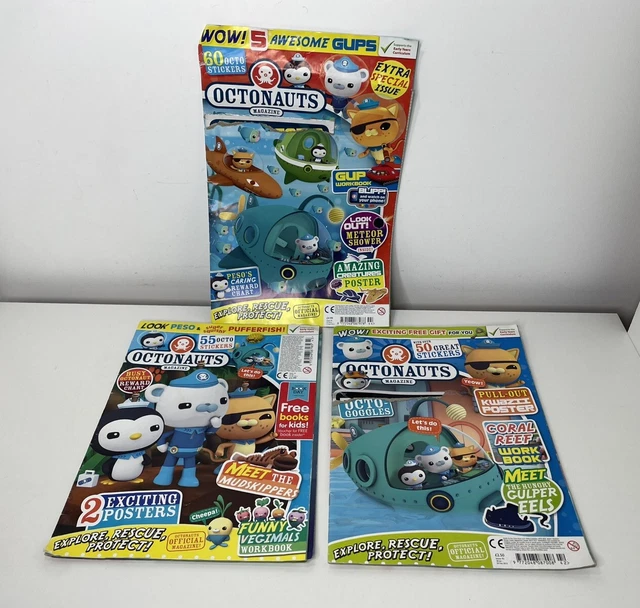 OCTONAUTS MAGAZINE BUNDLE 3 Issues From 2015 £12.90 - PicClick UK