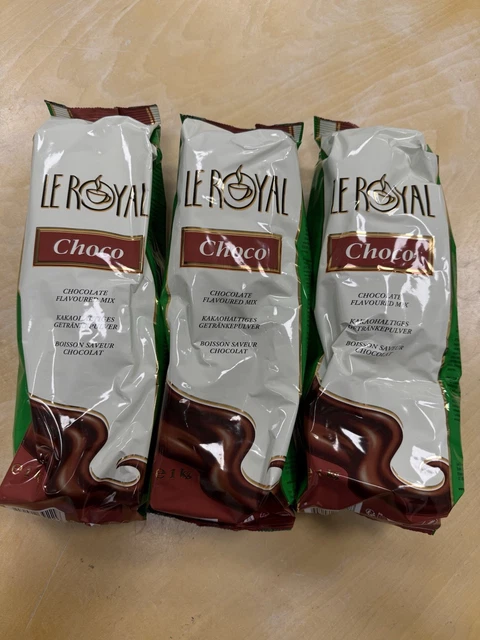 LE ROYAL CHOCO Premium Hot Chocolate Powder Drink Rich Flavour Vending ...