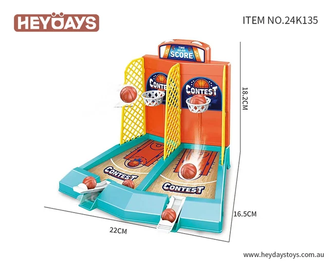 DESKTOP ARCADE BASKETBALL Toy Tabletop Basketball Shooting Game Gift ...