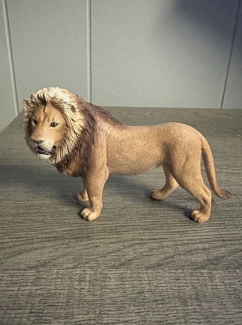 SCHLEICH LION MALE African Animal Figure 2007 D-73527 £4.70 - PicClick UK