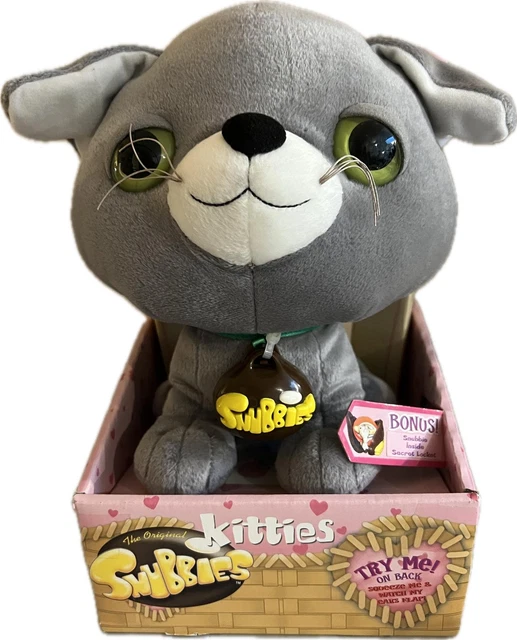 THE ORIGINAL SNUBBIES -PLUSH WHISKERS - Kitties - NEW & BOXED £24.99 ...