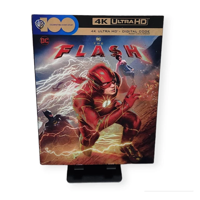 DC THE FLASH 4K Ultra HD + Digital Code Blu-Ray 2023 Brand New Sealed ...