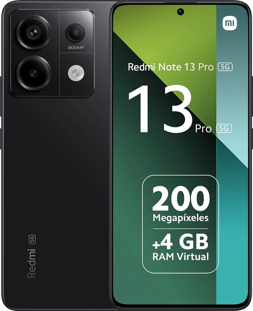 XIAOMI REDMI NOTE 13 Pro 5G 8 RAM 128 GB Noir (209414) EUR 327,26 ...