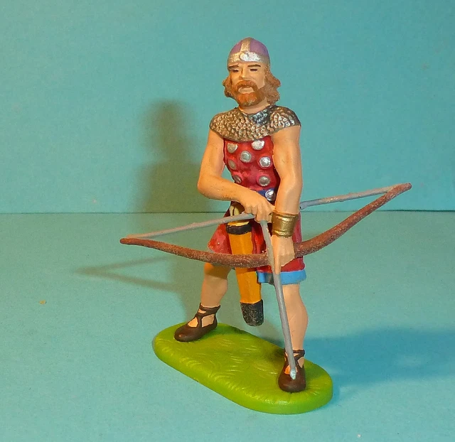 ELASTOLIN PREISER WIKINGER mit Bogen Prinz Eisenherz Serie 7cm EUR 14 ...