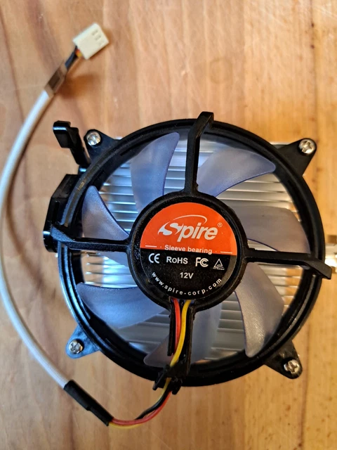 SPIRE 12V COOLING 95mm Fan with Heatsink, 3-Pin 2500rpm £7.58 - PicClick UK