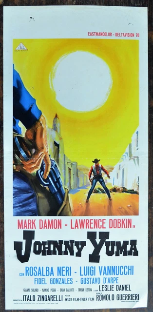 AFFICHE ORIGINAL JOHNNY Yuma 66 C. Damon Noir Western EUR 15,75 ...