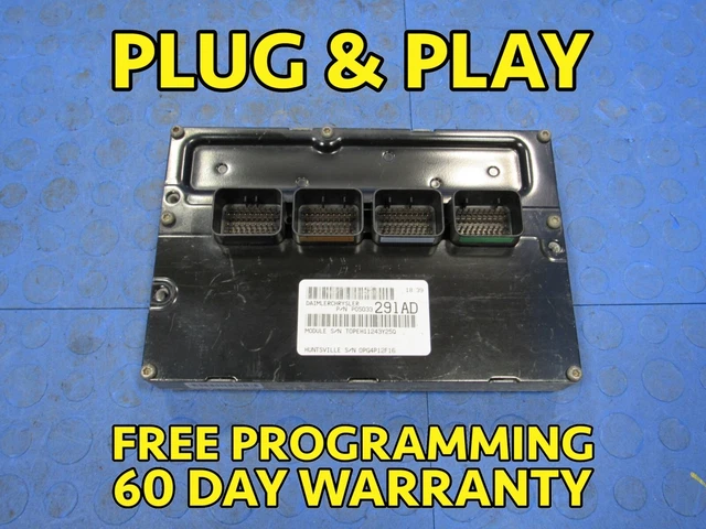 05 CHRYSLER PT Cruiser 2.4 AT ECU ECM PCM Engine Computer 05094462AA ...