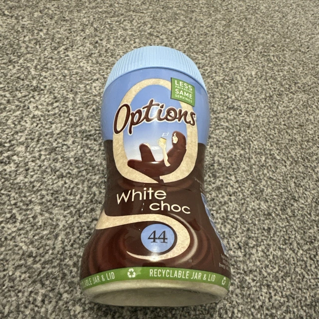 OPTIONS HOT CHOCOLATE - White choc Belgian 220 g £4.95 - PicClick UK