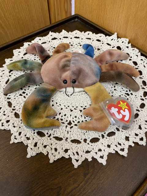 TY BEANIE BABY Claude the Crab 1996 ~ RARE BLUE CLAW ~ RETIRED $83.72 ...