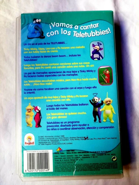 TELETUBBIES VHS TAPE Let's Sing With The Teletubbies Kids Pal 1998 £27. ...