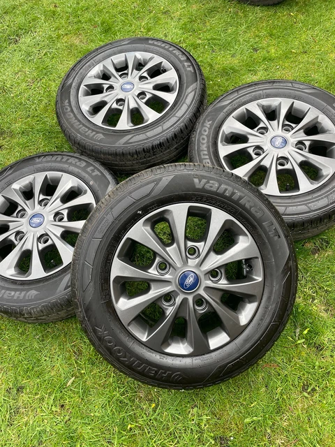 4 X NEW GUNMETAL GREY FORD TRANSIT CUSTOM LIMITED SPORT ALLOY WHEELS ...
