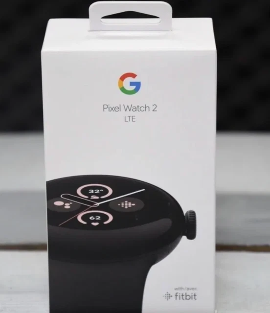 GOOGLE PIXEL WATCH 2 LTE Matte Black Case / Obsidian active Band £156. ...