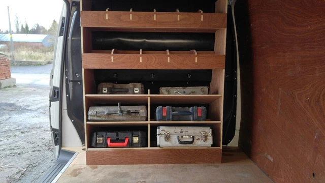 VW T5 T6 Transporter VAN SHELVING Racking Tool Storage Package WRK37.39 ...