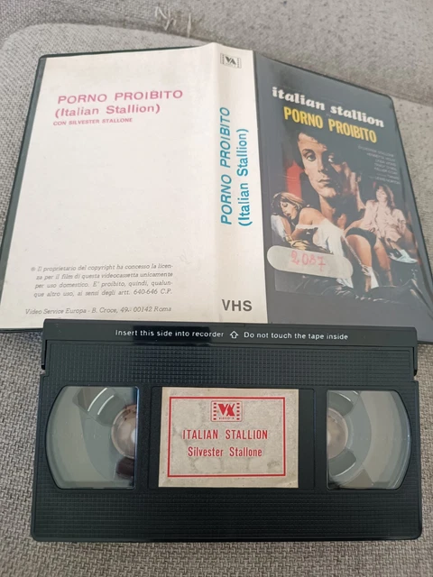 VHS VINTAGE RARO Sylvester Stallone italian stallion 1972. EUR 90,00 ...