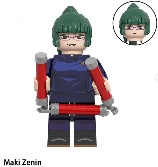 JUJUTSU KAISEN MAKI Zenin Anime Blocks Mini Figure EUR 4,63 - PicClick DE