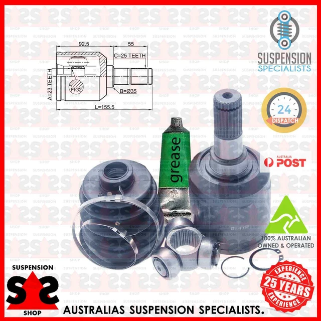 TRANSMISSION SIDED JOINT Kit, Drive Shaft Suit KIA Sorento Ii (Xm) 2.2 CRDi 4WD EUR 93,72 ...