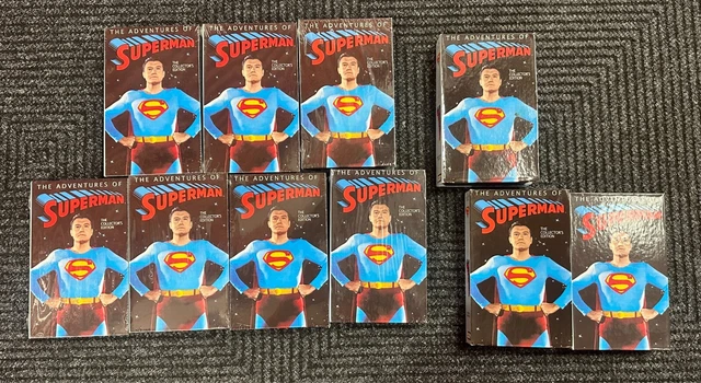 THE ADVENTURES OF Superman Collector's Edition VHS Lot – 10 Tapes – PRE ...