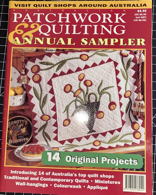 VINTAGE AUSTRALIAN PATCHWORK & Quilting Magazine - 1997 Annual Sampler ...