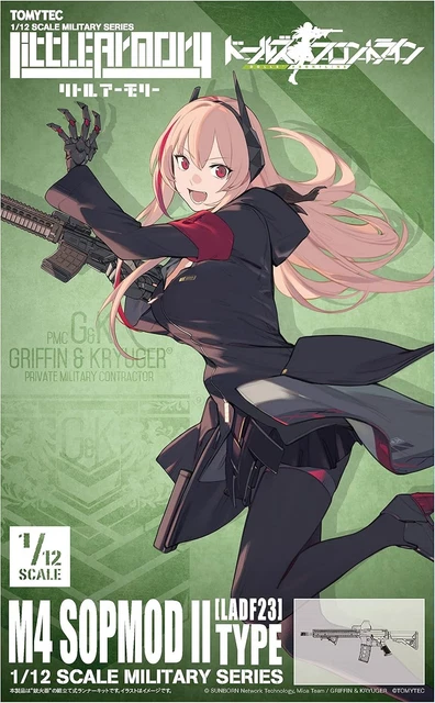LITTLE ARMORY LADF23 Anime Girls Frontline M4 SOPMOD II Gun Model kit ...