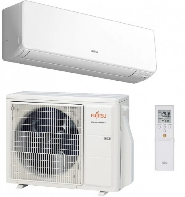 FUJITSU ECONOMY 3.5 KW A++ inverter system R32 Wall Mounted Air ...