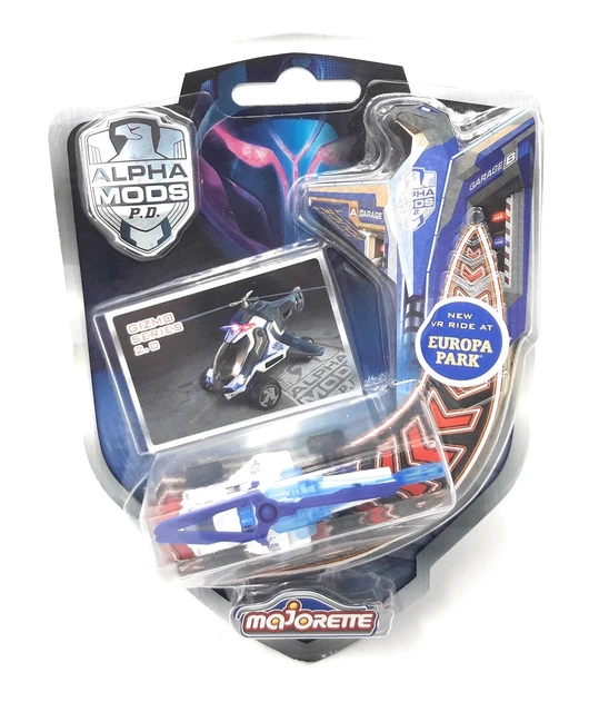 MAJORETTE MODEL CAR metal Alpha Mods Series 2.0 Police Gizmo Blister ...