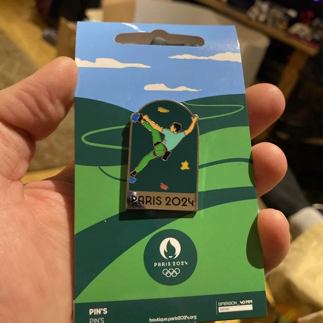 PARIS 2024 OLYMPIC games ROCK CLIMBING PIN £18.00 - PicClick UK