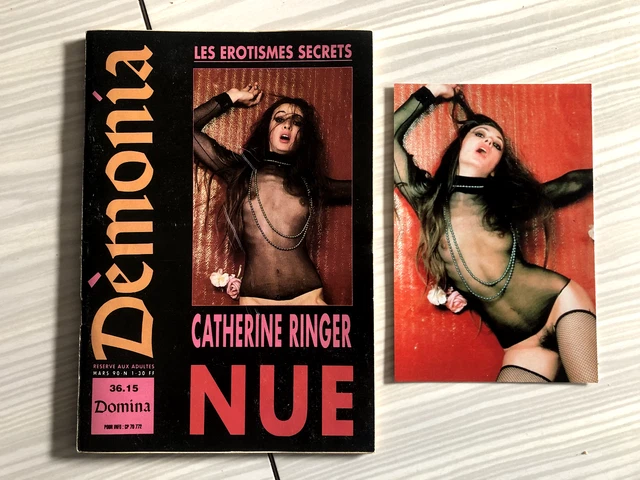 RARISSIME/ CATHERINE RINGER Nue Magazine Bdsm Démonia Mars 1990 + 1 Tirage Photo EUR 49,00 ...