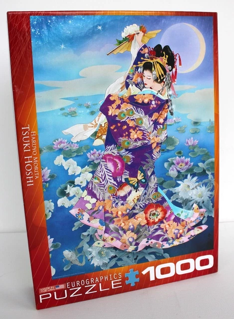 EUROGRAPHICS HARUYO MORITA TSUKI HOSHI 1000 pc JIGSAW puzzle Japanese ...