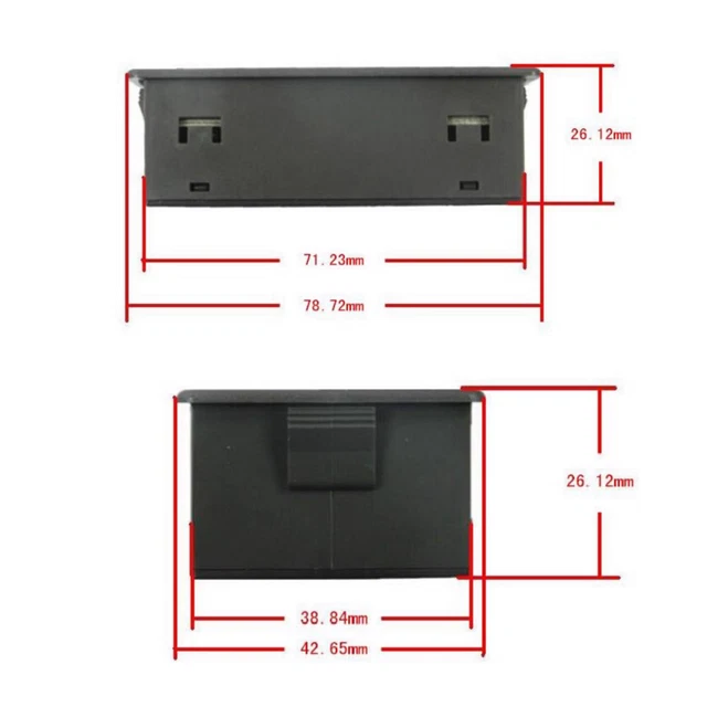 LCD DISPLAY HALL Coulomb Meter 90V 200A for Bidirectional Voltage and ...