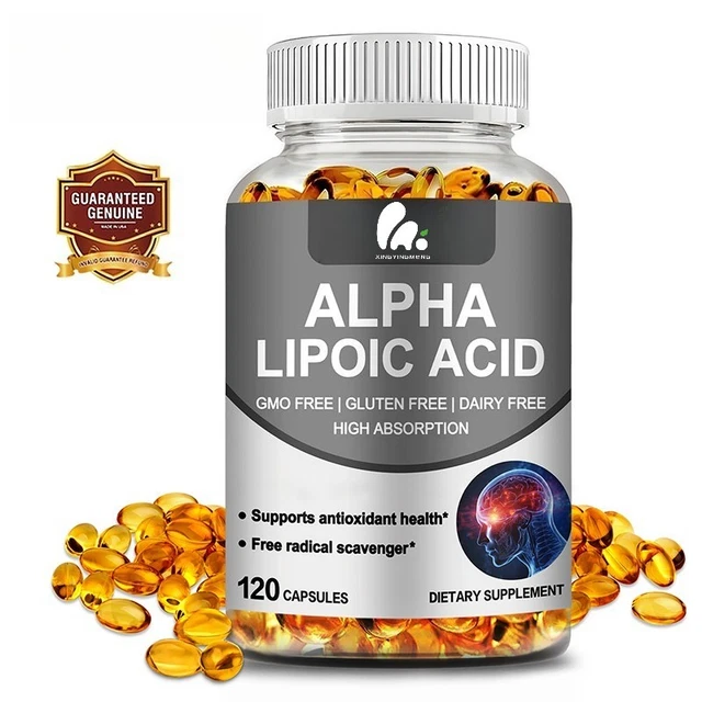 ALPHA LIPOIC ACID (ALA) - Antioxidant, Glucose Metabolism, Nervous ...