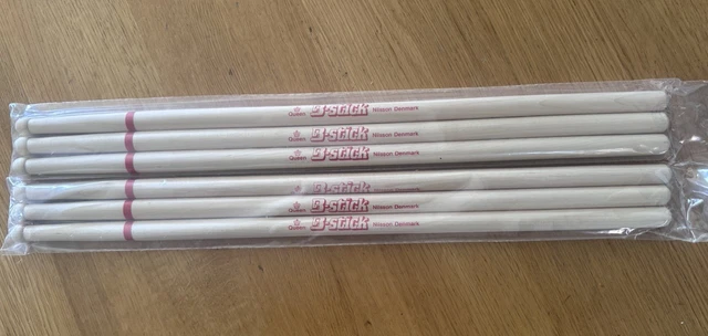 B-STICK DENMARK DRUMSTICKS Size: Queen, 1 pair £5.22 - PicClick UK