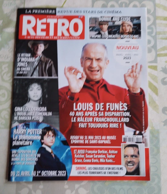 MAGAZINE RETRO - Louis De Funes - Mars - Avril - Mai 2023 N° 35 EUR 6 ...