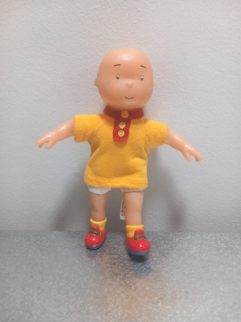 CAILLOU TOY BOY Doll PBS 7” Yellow Shirt Vinyl & Plush Issues $9.99 ...