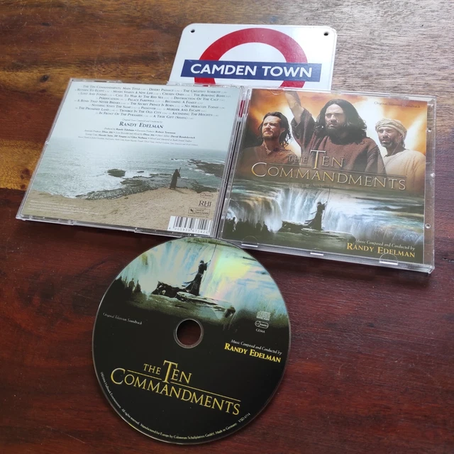 RANDY EDELMAN - The Ten Commandments (Varese Sarabande) CD Parfait EUR ...