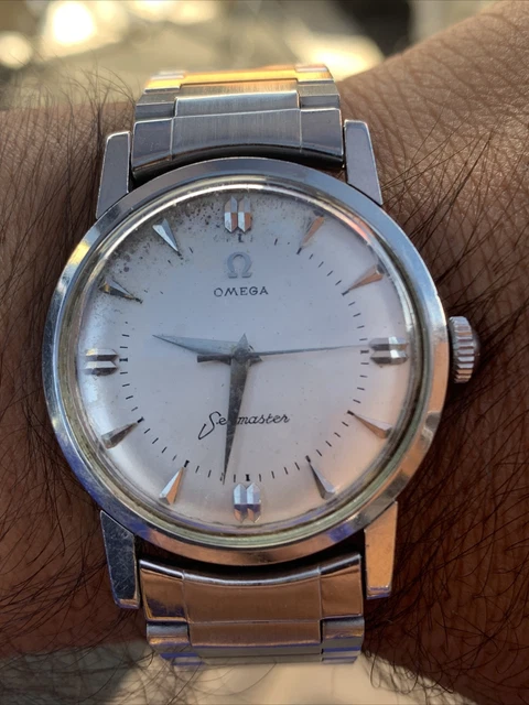 OMEGA SEAMASTER VINTAGE Cal.520 Seahorse Manual Winding Mens Watch £247 ...