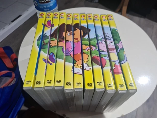 DORA THE EXPLORER DVD Collection Part Box Set 17,18,19,20,21,22,24,25 ...