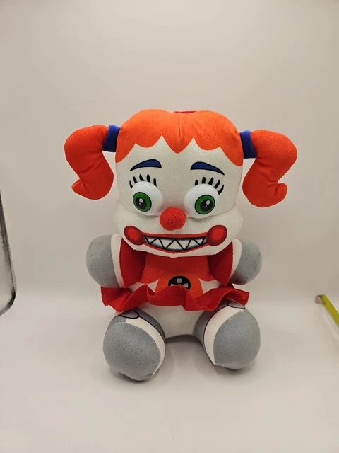 FIVE NIGHTS AT Freddys Fnaf Circus Baby 10” Tall Soft Plush Toy Sister ...