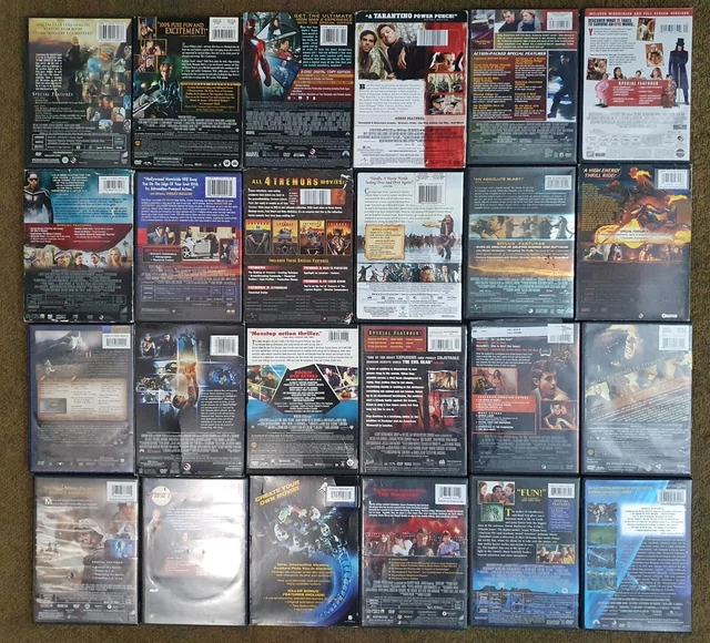 24 ACTION MOVIES on DVD, Job Lot, All NTSC, Zone 1, USA Versions, Used ...
