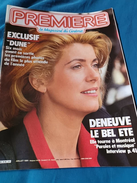 REVUE PREMIÈRE AVEC Catherine Deneuve EUR 1,00 - PicClick FR