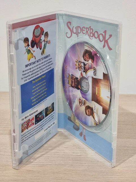CBN SUPERBOOK: SOLOMON'S Temple Christian Animated Bible Stories DVD R0 ...