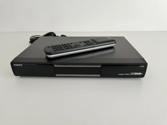 HUMAX FREEVIEW+ RECORDER PVR-9300T Digital TV Twin Tuner STB 500GB HDD ...