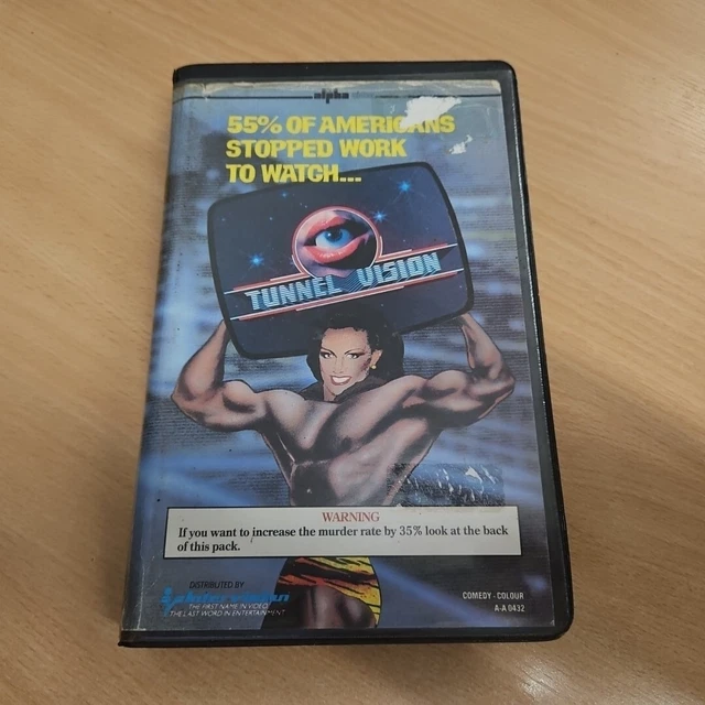 TUNNEL VISION (RARE big box Pre Cert VHS on Intervision) £28.99 ...