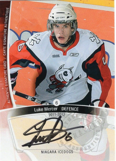 LUKE MERCER 2011-12 Niagara IceDogs Signature Edition EUR 2,21 ...