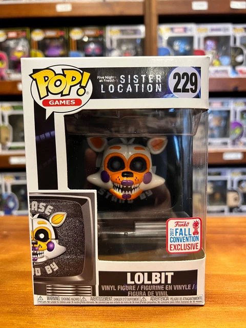 FIVE NIGHTS AT Freddy's Sister Loc. Lolbit FNAF Funko Pop Vinyl EXPERT ...