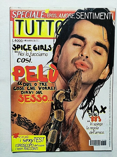 ALL MUSIC 8-1997 Johnny Depp-Cameron Diaz-Brad Pitt-Piero Pelu ...