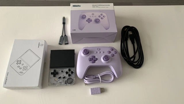 ANBERNIC RG35XX PLUS 8BitDo wireless controller (whole kit for 2 ...