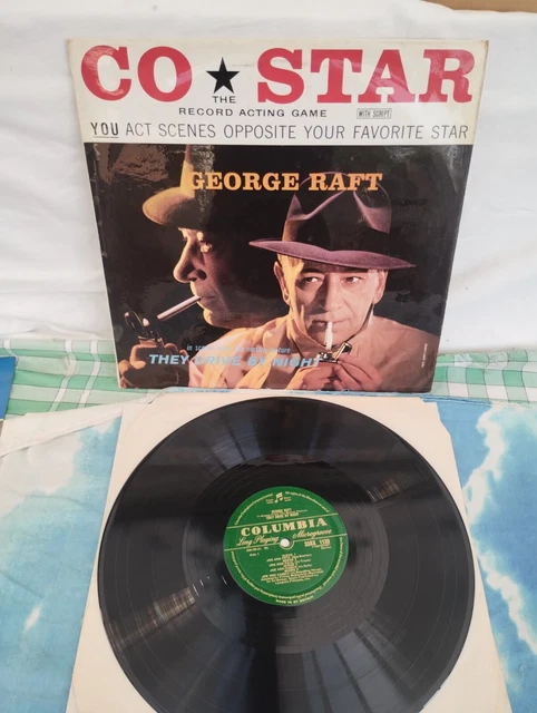 GEORGE RAFT - In Scenes From The Motion Picture They Drive By Night LP ...