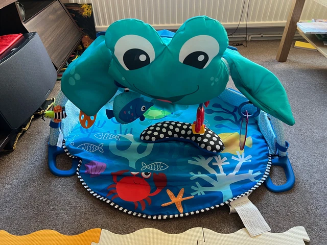 BABY EINSTEIN NEPTUNE Under The Sea Lights & Sounds Activity Gym & Play Mat £25.00 - PicClick UK
